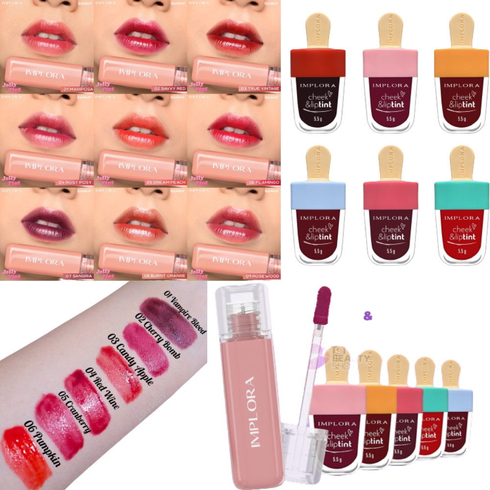 IMPLORA JELLY TINT / CHEEK TINT | Shopee Malaysia