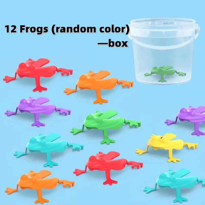 Children's fun Bouncing frog small frog Jumping toys 6 pieces /12 ...
