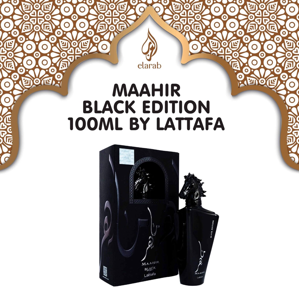 MAAHIR BLACK EDITION PERFUME 100ML | Shopee Malaysia