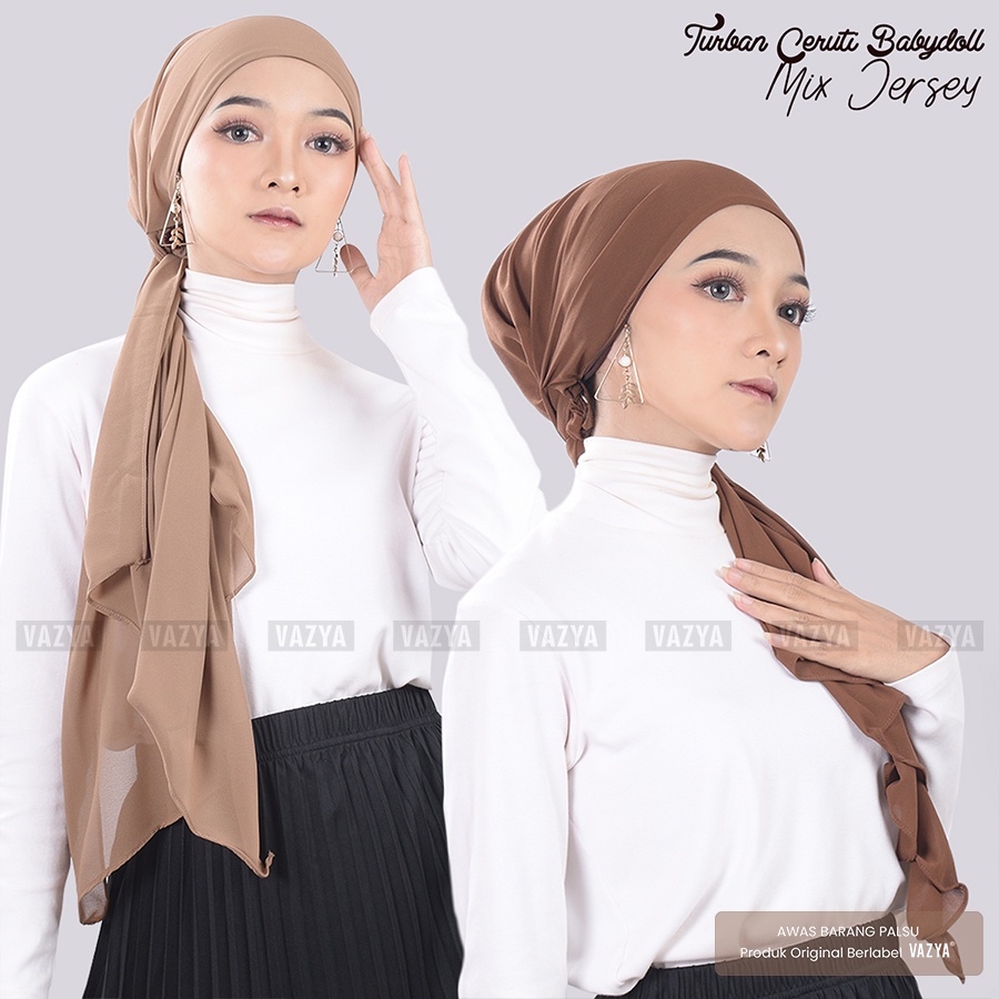 Instant Queen Babydoll Turban / Adult Party Turban Tudung Sarung ...