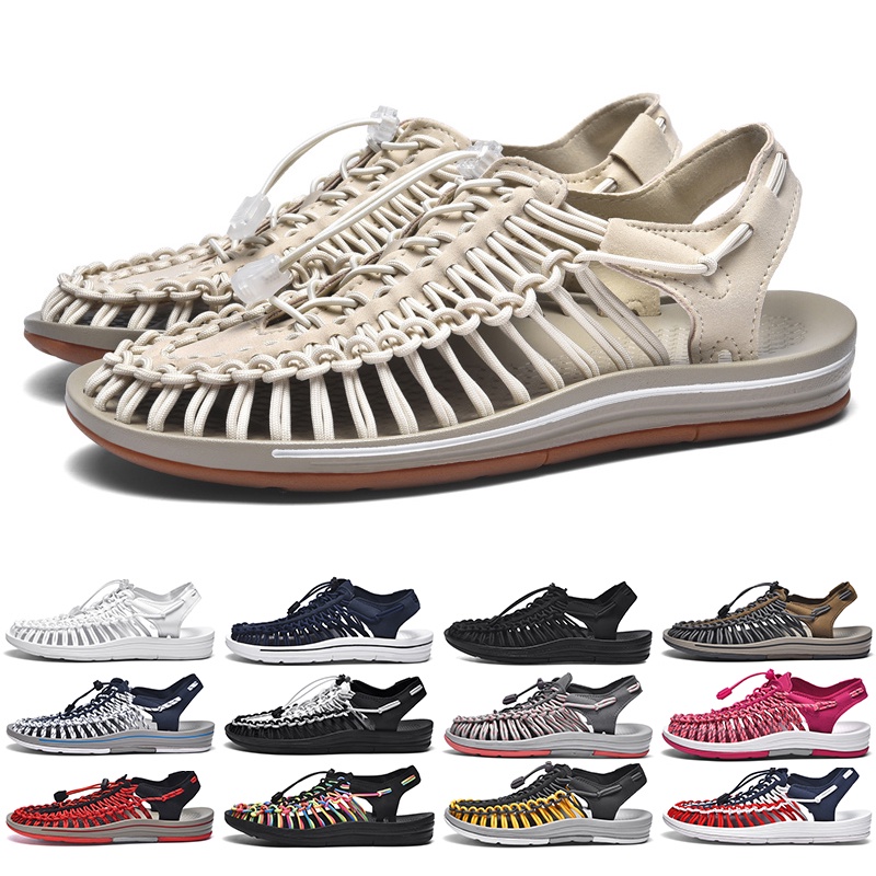 Fashion Sandals Woven Shoes Outdoor Walking Sandals Hiking Shoes Beach ...