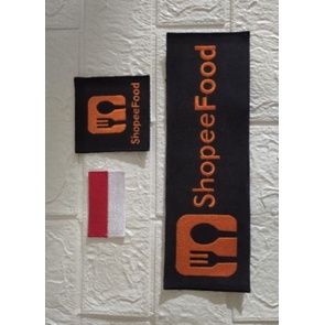 HITAM Shopeefood Emblem Very Complete Package Basic Black Shopee Logo ...