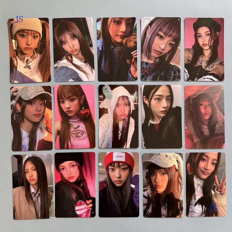 JS KPOP 6pcs/set Newjeans Photocard OMG WVS New Album LOMO Card Postcard New Jeans MINJI HANNI ...