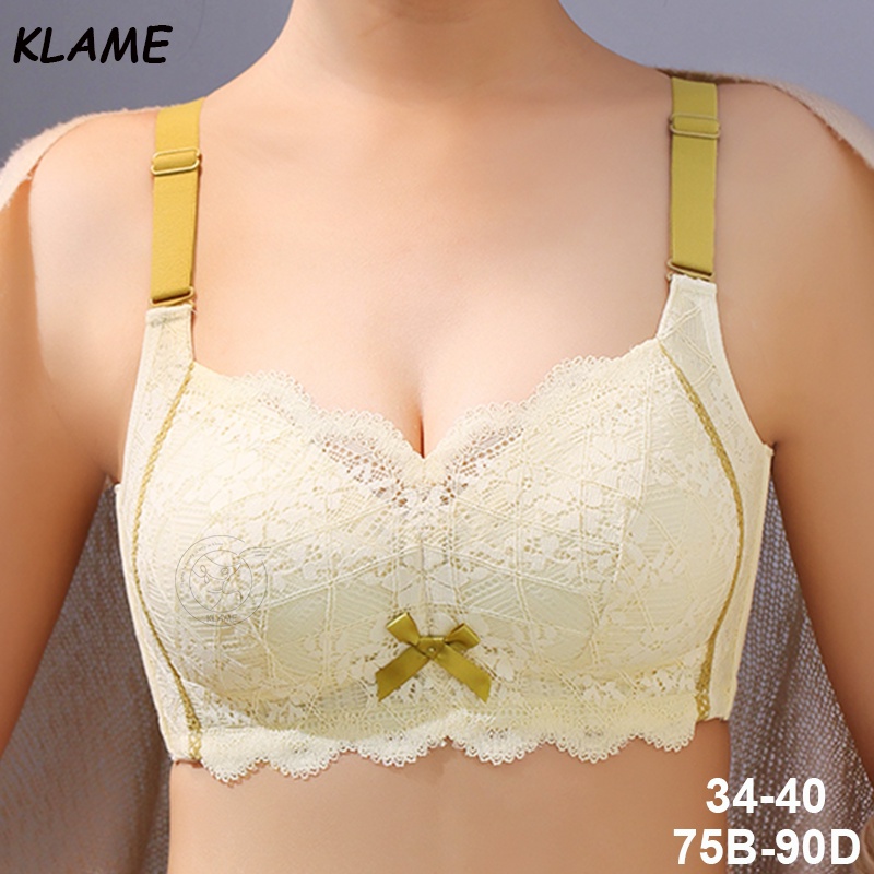 Klame Bcd Cup Bras Ultra Thin Plus Size Underwear Women Big Breasts
