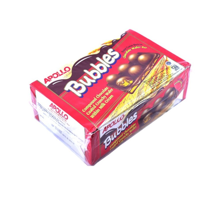 Apollo Bubbles Chocolate - Apollo Chocolate Bar Wafer Apollo - Contents ...
