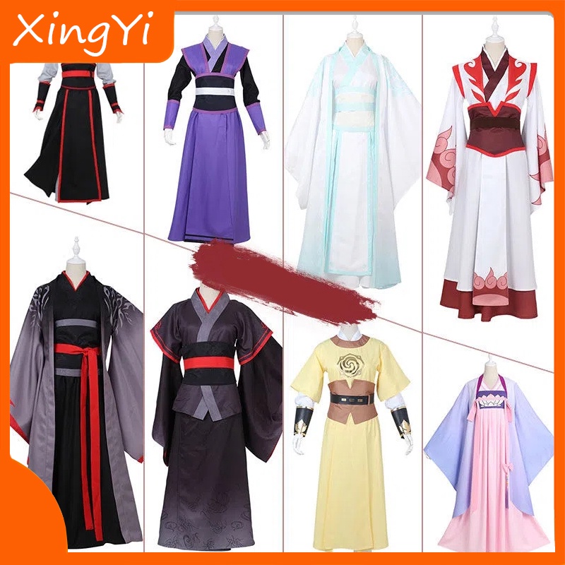 Mo Dao Zu Shi Cosplay Hanfu Men Dao Zu Shi Cosplay Costume Wei Wuxian ...