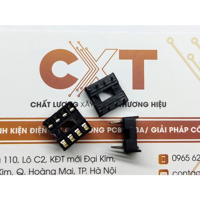 Dip-8 flat 8-pin IC base (5c) | Shopee Malaysia