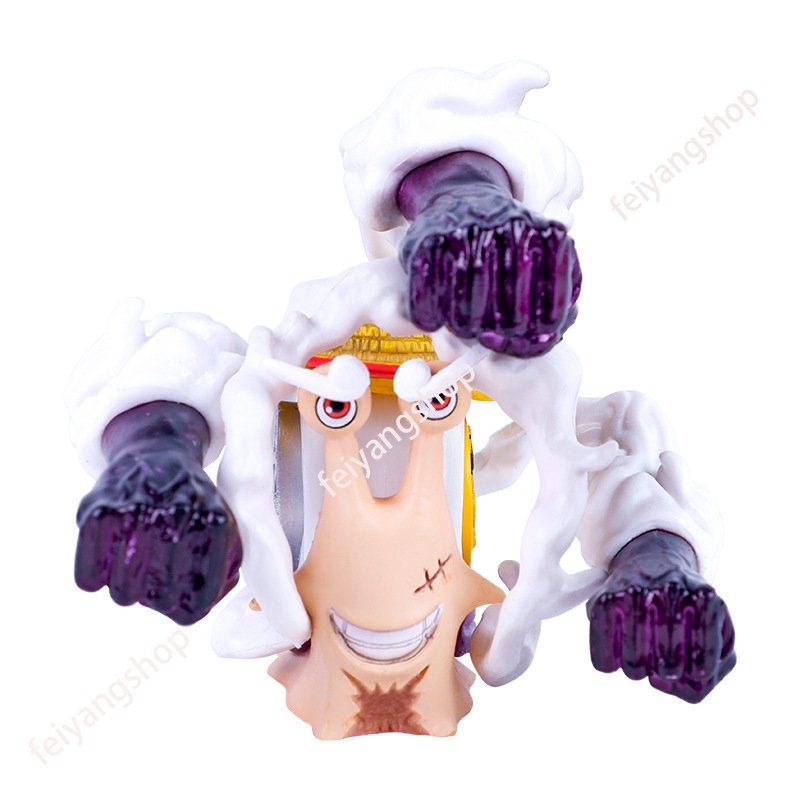 Nika Den Den Mushi One Piece Nika Luffy Action Figure Model | Shopee ...