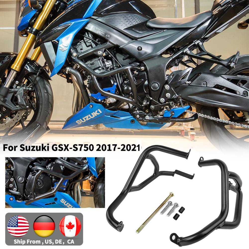 not fit 2023 GSX S750 Engine Guard Crash Bar Frame Protector Bumper for ...