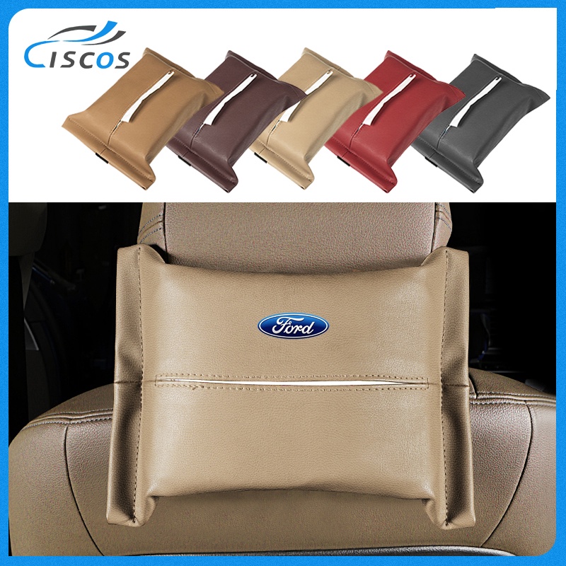 Ciscos Car Tissue Holder Tissue Box For Car Seatback Mounted Drawer Box ...