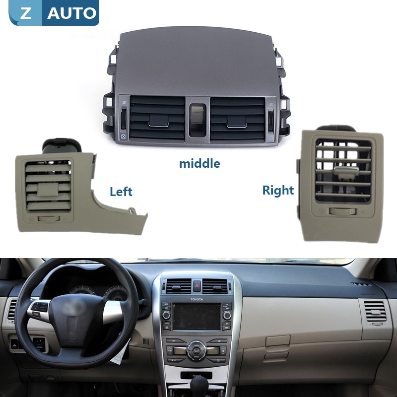 Car A/C Air Conditioning Air Vent Outlet Panel Grille Cover For Toyota ...