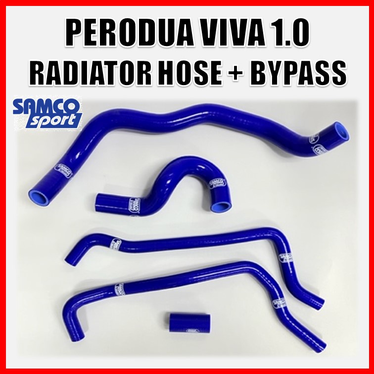 Perodua Viva SAMCO Silicone Radiator and Bypass Hose | Shopee Malaysia