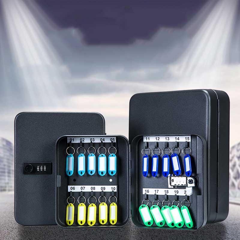 Password Key Safe Box High Density Steel Key Classifying Box With Key ...