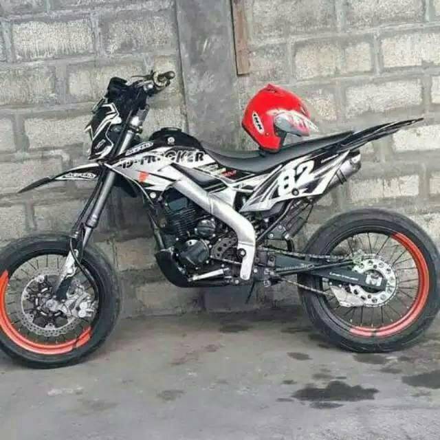 HITAM Delta BOX KLX 150 CRF 150 L Black And SILVER PNP | Shopee Malaysia