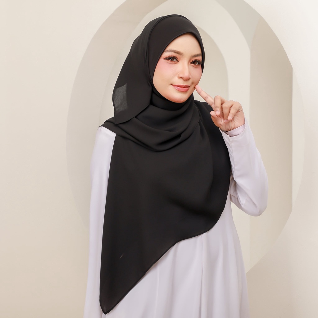HANIS PLAIN - HP20 (JET BLACK) | Shopee Malaysia