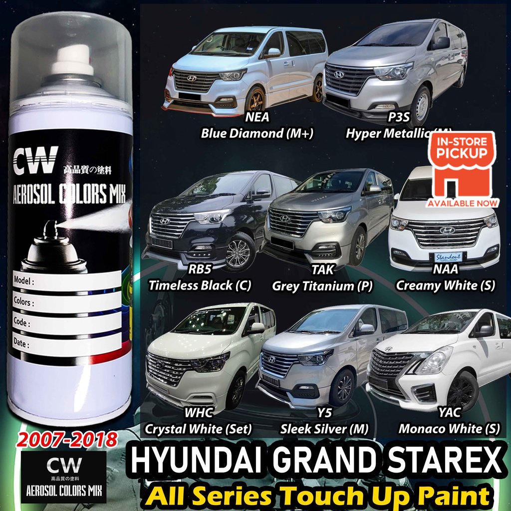 [ HYUNDAI GRAND STAREX ] Touch Up Paint Color CW Aikka Aerosol DIY Cat ...