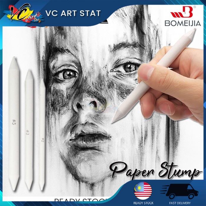 VC Art Paper Stump Drawing Tool Sketching / Drawing / Blending | Shopee ...