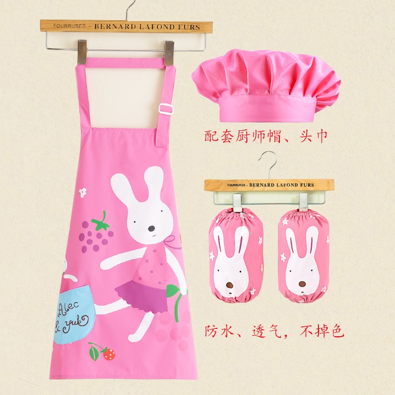 Apron kalis air untuk kanak-kanak besar dan kanak-kanak melukis pakaian ...