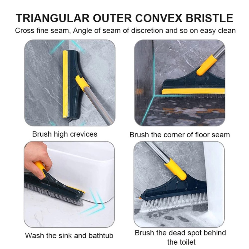2 In 1 Penyapu Lantai Alatan Sapu Berus Rumah Floor Cleaning Magic ...