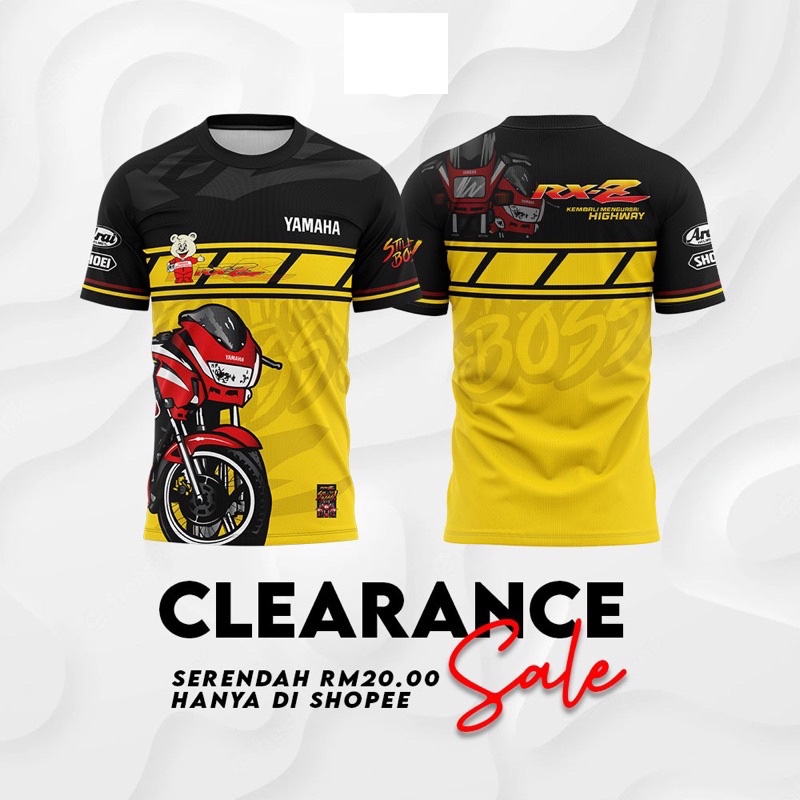 [ READY STOCK ] TSHIRT BAJU JERSEY YAMAHA RXZ | Shopee Malaysia