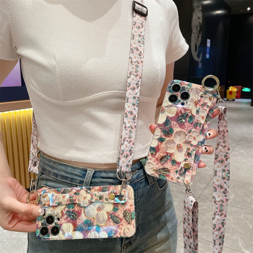 Kes telefon bimbit untuk iPhone 16 pro max Dengan Tali Lanyard iphone ...