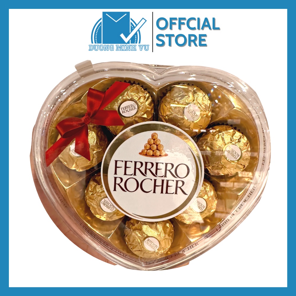 Ferrero Rocher Chocolate Heart Box 100G | Shopee Malaysia