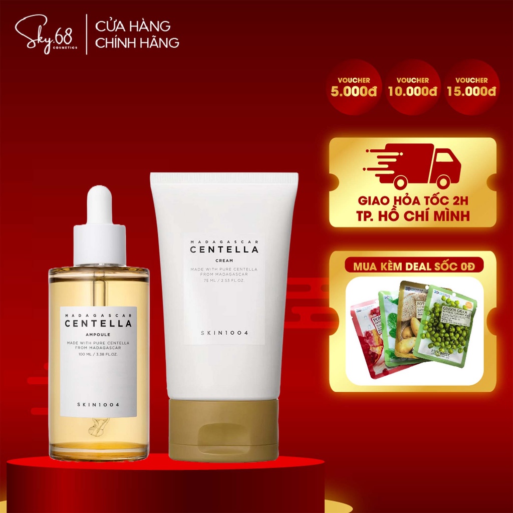 Acne Reduction and Skin Care Combo with Centella Asiatica Extract ...