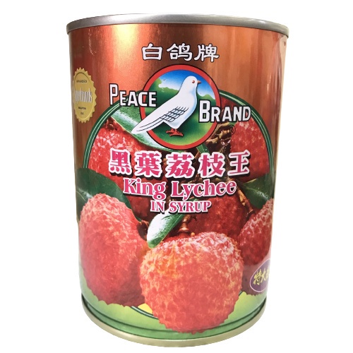 PEACE BRAND KING LYCHEE IN SYRUP 565G | Shopee Malaysia