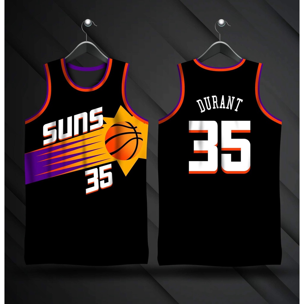 KEVIN DURANT | DEVIN BOOKER PHOENIX SUNS JERSEY | BOOKER 1 | DURANT 35 ...