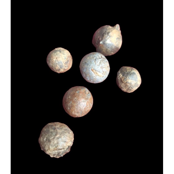 6 pcs Peluru Terakol Timah Abad ke 17 #142 | Shopee Malaysia