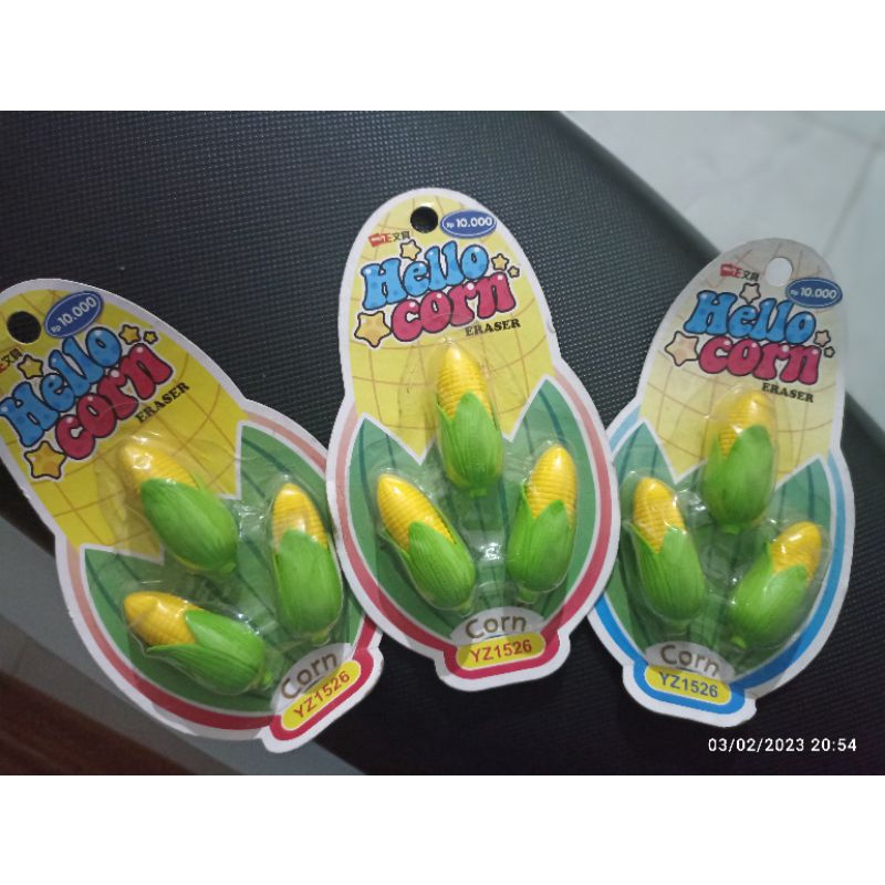 Hello Corn Eraser (Pencil Eraser) | Shopee Malaysia