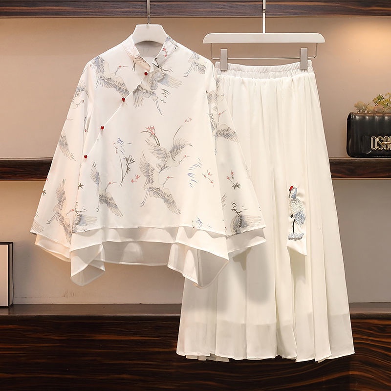 Oversized women's clothing Chinese style Hanfu set, ancient costume ...