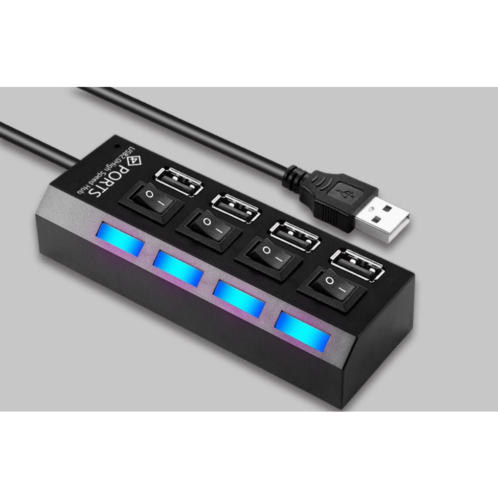 Micro USB 2.0 / 3.0 Hub Super High-Speed USB Hub 4 Port / 7 Port wt LED ...