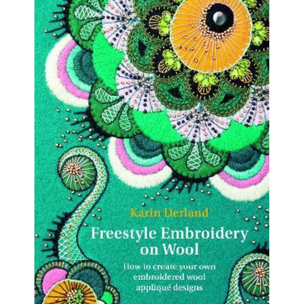 [English - 100% Original] - Freestyle Embroidery on Wool : How to ...
