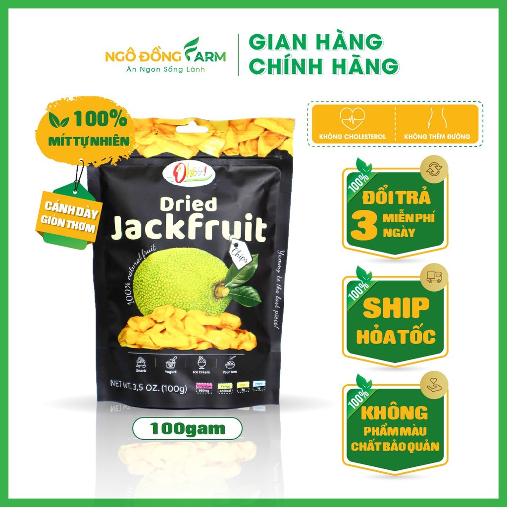Dried Jackfruit CORN DONG FARM Export Goods Crispy Whole Wings 100G ...