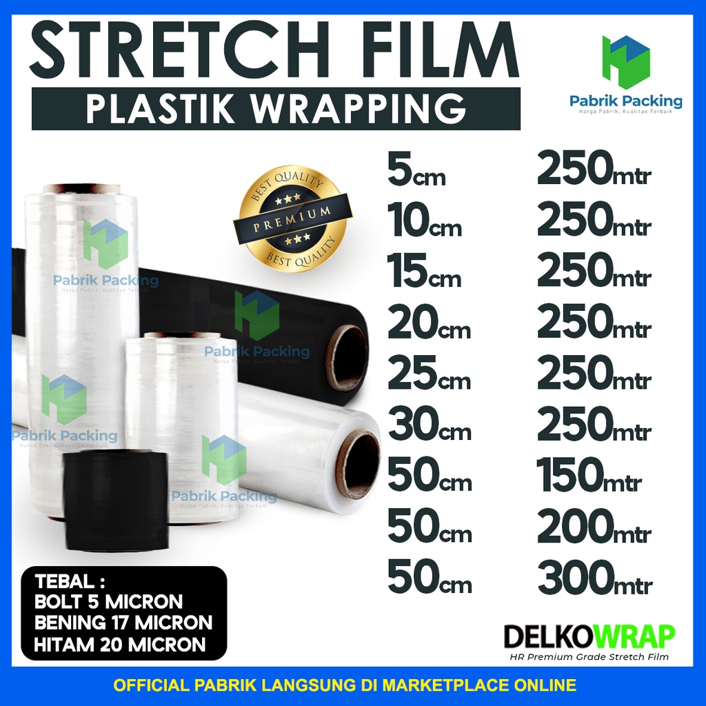 Stretch FILM PLASTIC WRAPPING GOODS DELKOWRAP - PLASTIC WRAP UK SMALL ...