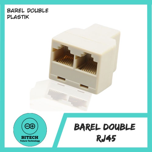 Double RJ45 BARREL / BRANCH (DOUBLE UTP BARREL) | Shopee Malaysia