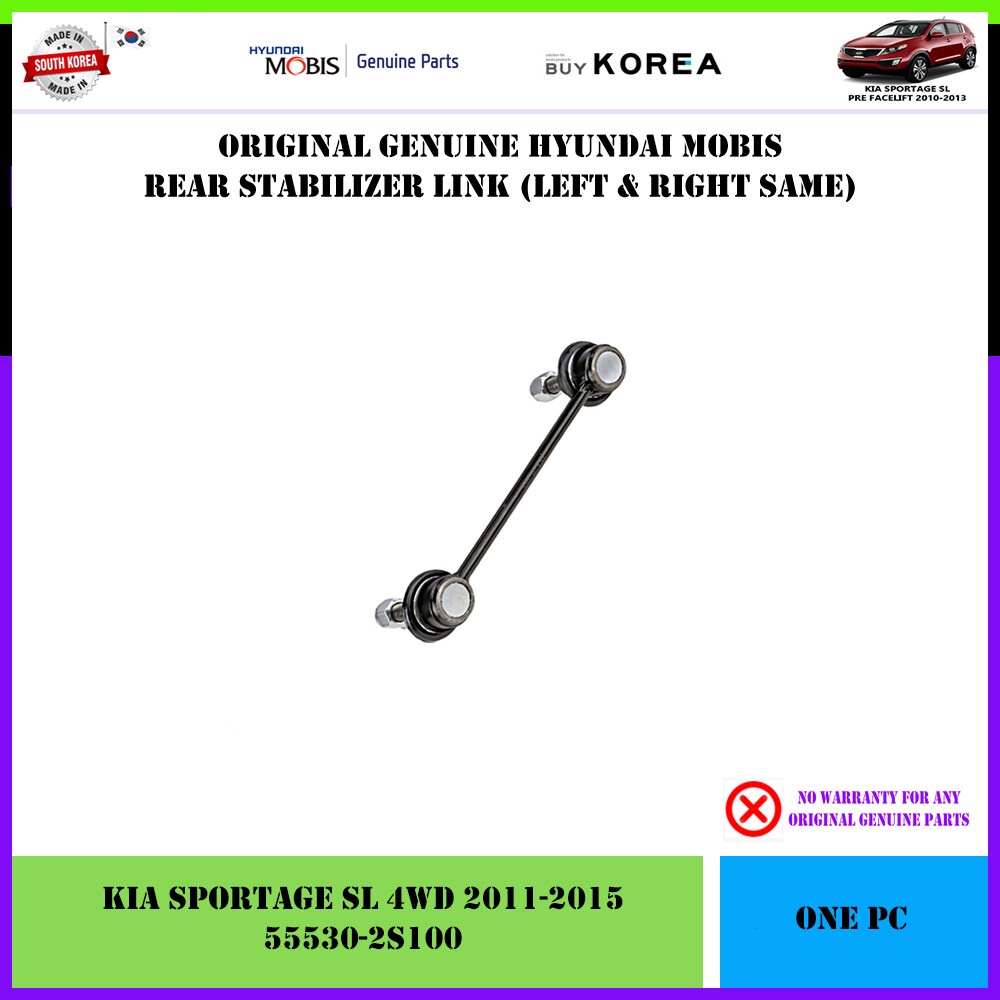 (SL-1) Kia Sportage SL 4WD 2011-2015 Genuine Mobis Rear Stabilizer Link ...