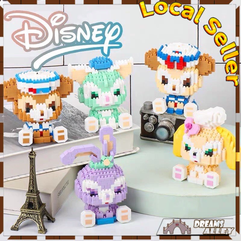Disney Series Nano Blocks Building Blocks Duffy Bear Lingna Arc ...