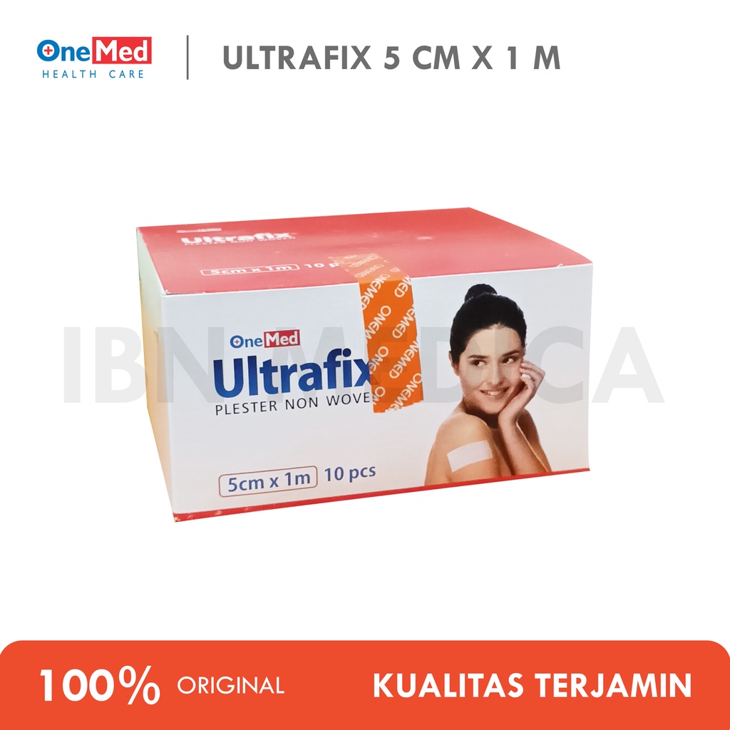 Onemed - Ultrafix 5cm x 1m / Onemed Wound Plaster contains 10 pcs ...