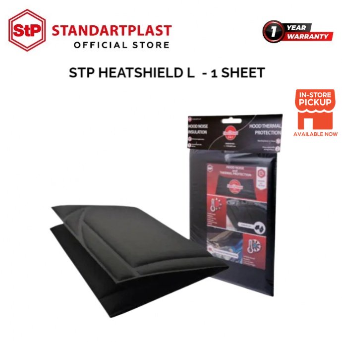 STP Heat Shield Car Soundproof For Bonnet Noise Insulator Thermal ...