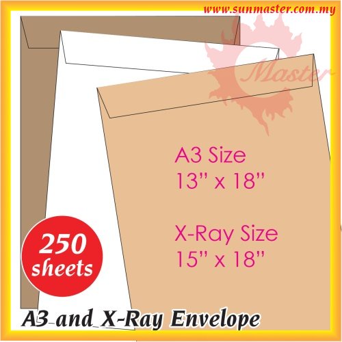 A3 Envelope 13x18 15x18 | X-Ray Envelope | Brown Envelope | Jumbo ...