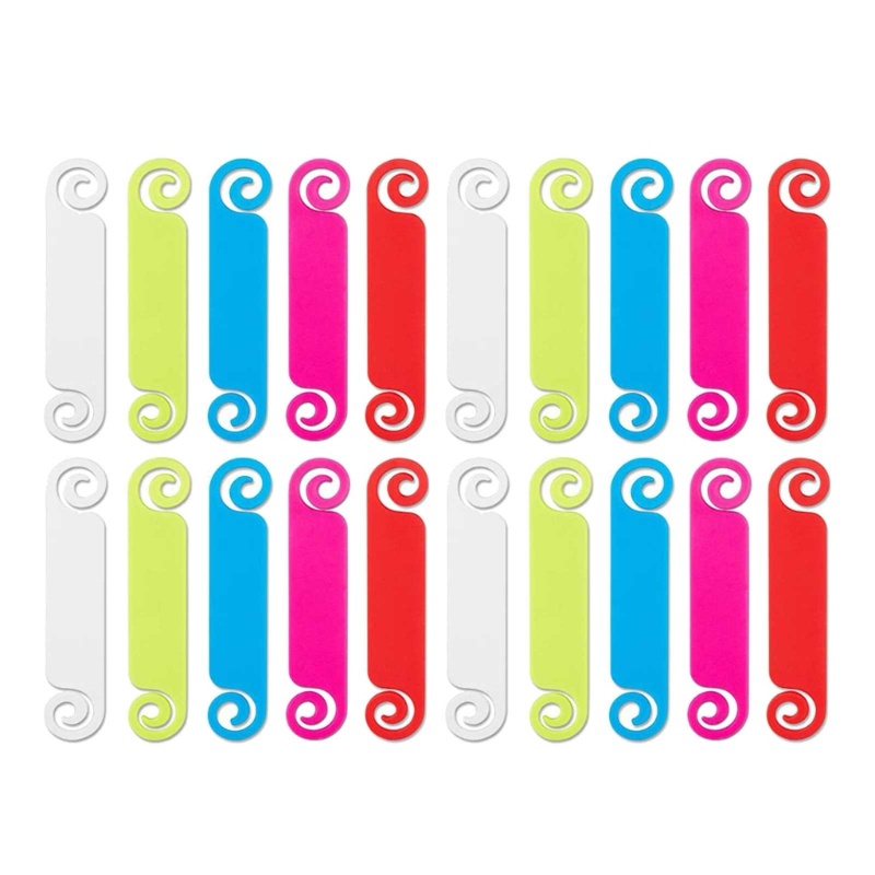 POP TPR Cable Tags Cable Labels Multicolor Cable Identification Marking ...