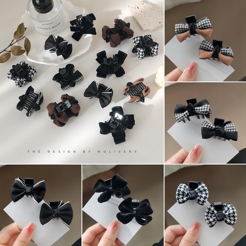 Mini Love Clip Small Side Bangs Clip High-end Shark Clip Set Korean ...