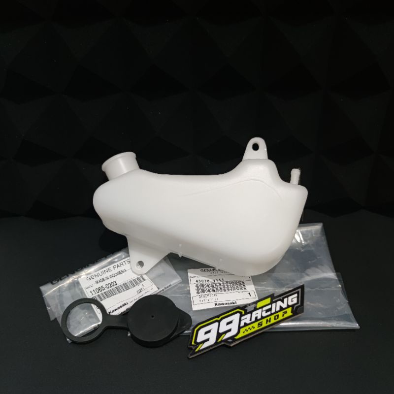 Kawasaki Ninja R radiator Spare Tube Reservoir ORIGINAL 43078-1111 ...