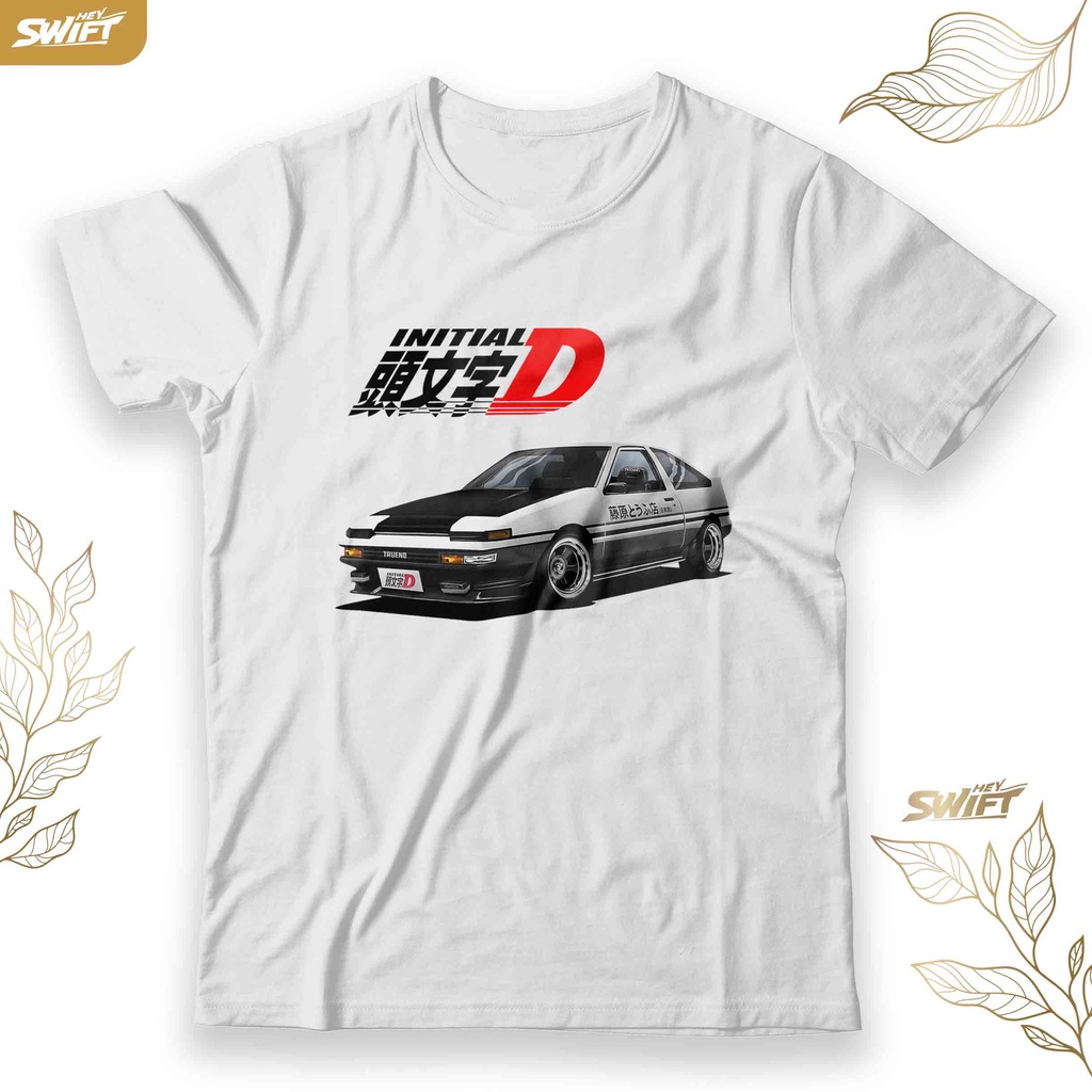 T-shirt Initial d FUJIWARA tofu toyota AE86 trueno takumi HACHIROKU ...