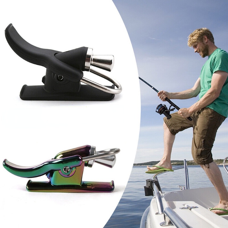 Stainless Steel Fishing Casting Trigger Surf Fishing Launch Clamp Thumb ...
