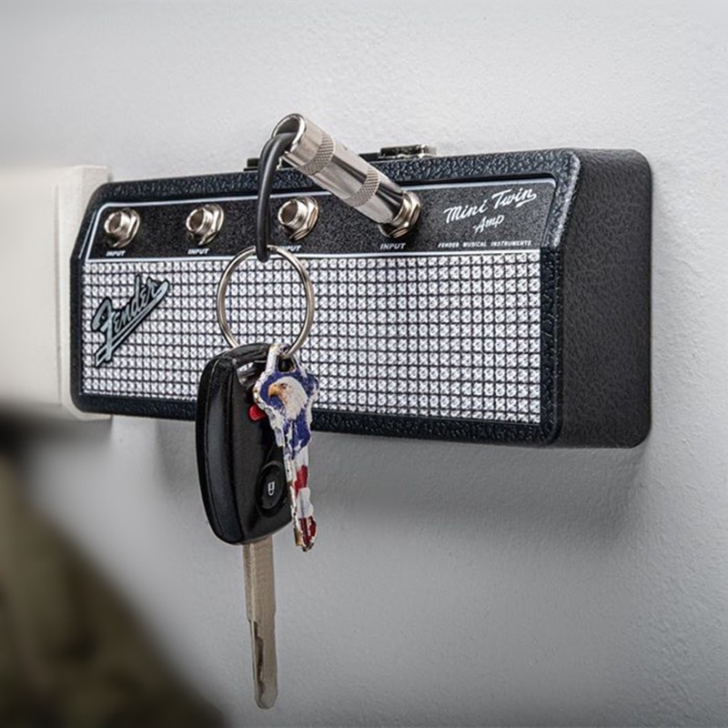 Fender Blues Music Key Storage Jack Rack Key Holder Guitar Wall ...