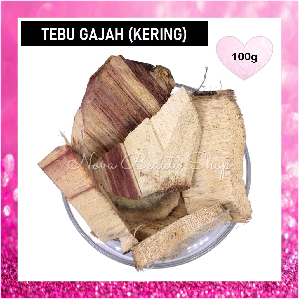 Herba tebu gajah kering (100g) Akar manis, madu rimba, Saccharum ...