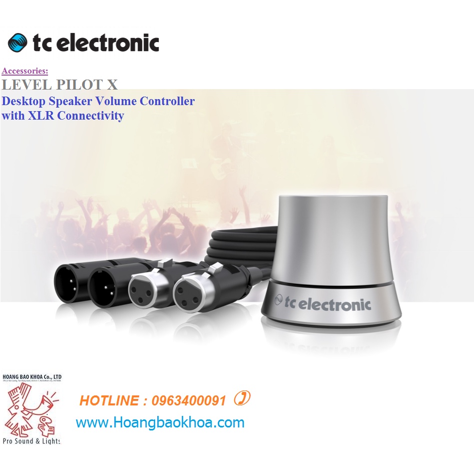 Level PILOT X Passive Studio and Monitor Controllers Tc Electronic ...
